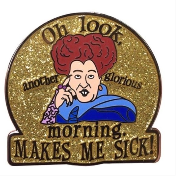 Jewelry | Movie Hocus Pocus Witch Enamel Pin Brooch | Poshmark